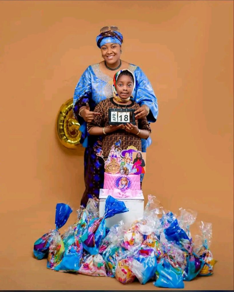 Kyawawan hotunan Birthday ɗin ƴar tsohuwar Jarumar Kannywood Rahama ...